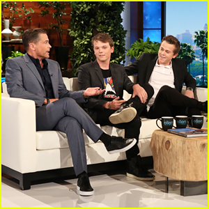 Rob Lowe’s Sons Tell ‘Ellen’ That Their Dad Is A ‘Man Child’! | Ellen ...