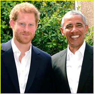 Barack Obama Visits Prince Harry at Kensington Palace | Barack Obama ...