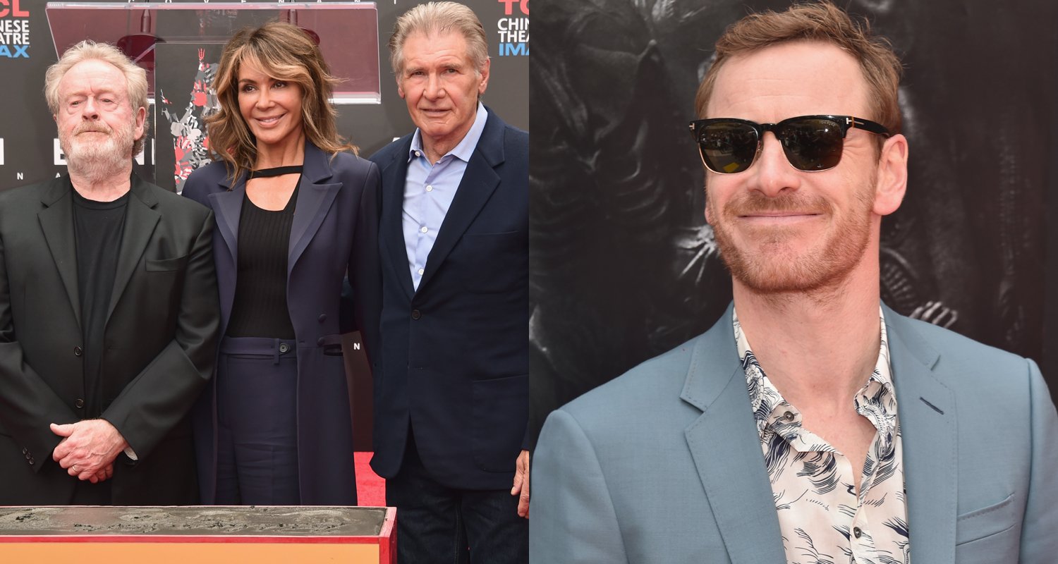 Harrison Ford, Michael Fassbender & ‘Alien’ Cast Support Ridley Scott ...