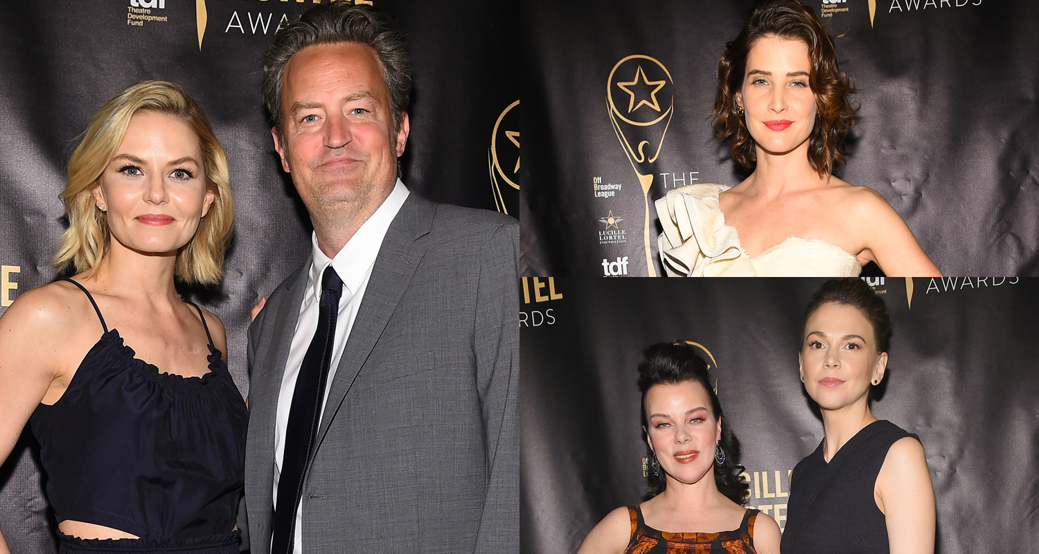 Jennifer Morrison, Matthew Perry & Cobie Smulders Step Out For Lucille ...