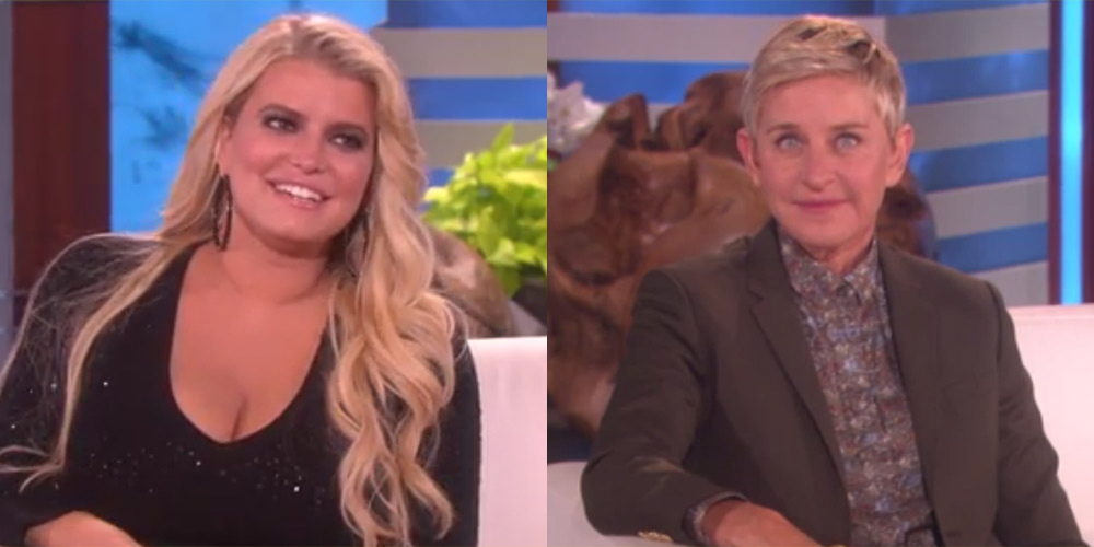 Jessica Simpson Is Bad with Numbers, Exhuasts Ellen DeGeneres During ...