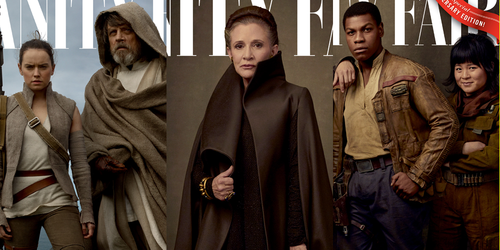 ‘Star Wars: The Last Jedi’ Cast Pose in Character for Vanity Fair’s 4 ...