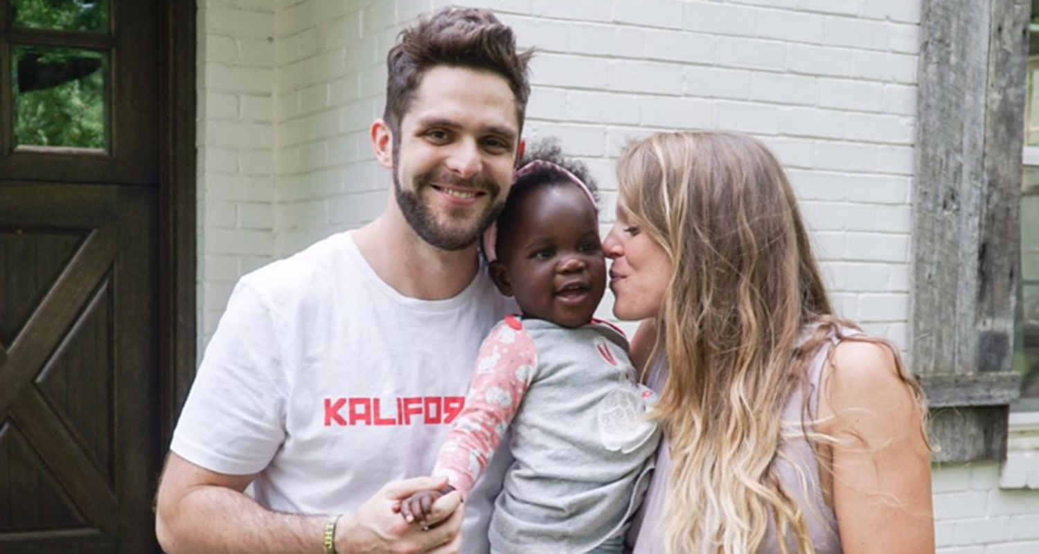 Thomas Rhett & Wife Lauren Adopt Baby Girl! | Lauren Akins, Thomas ...