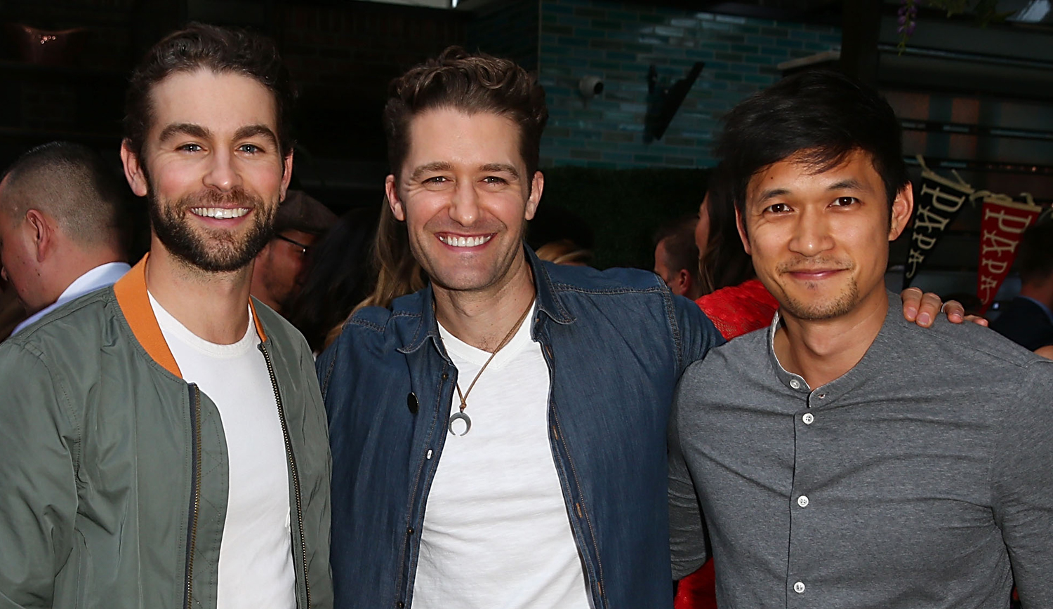Chace Crawford & Harry Shum Support Matthew Morrison at ‘Sherpapa ...