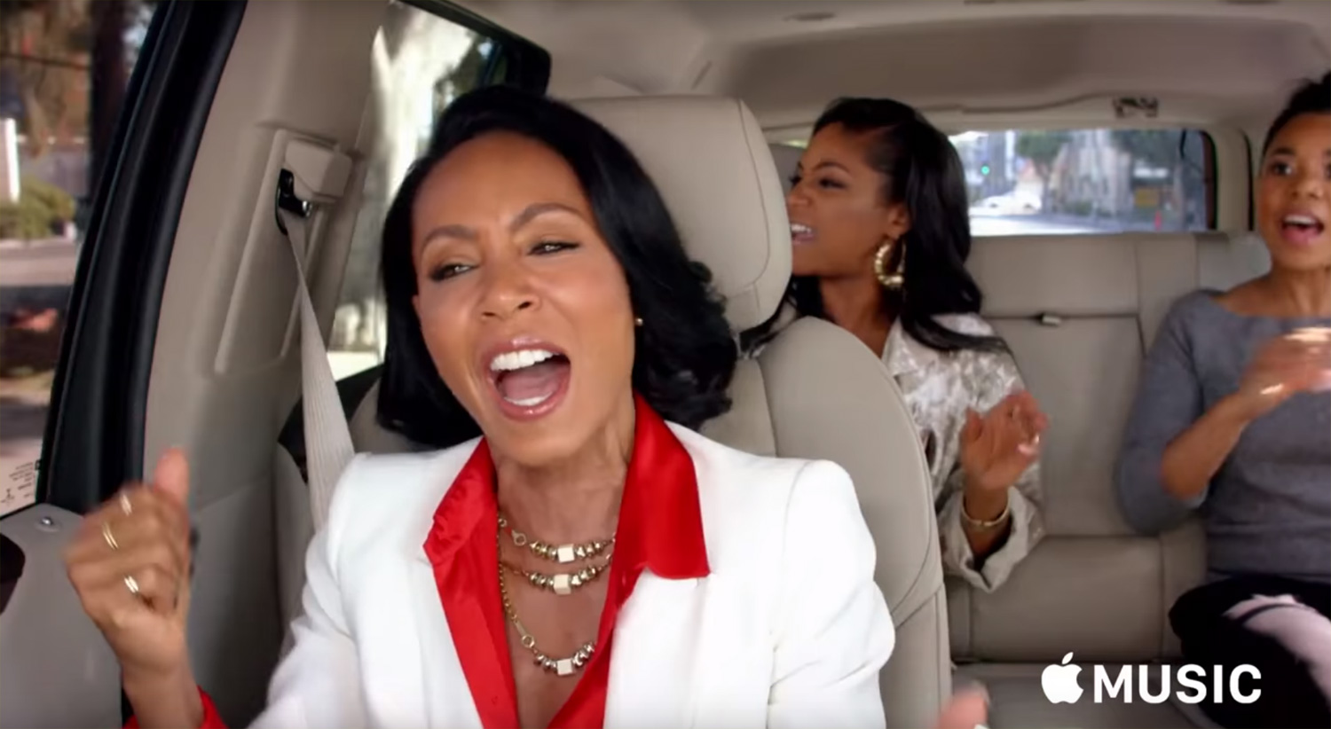 Jada Pinkett Smith, Queen Latifah, & ‘Girls Trip’ Cast Do Carpool ...