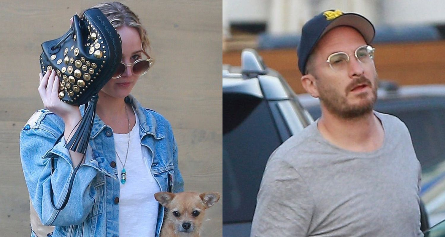 Jennifer Lawrence & Boyfriend Darren Aronofsky Step Out for Date Night ...