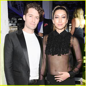 Matthew Morrison & Pregnant Wife Renee Attend Fashion Show Ahead of ...
