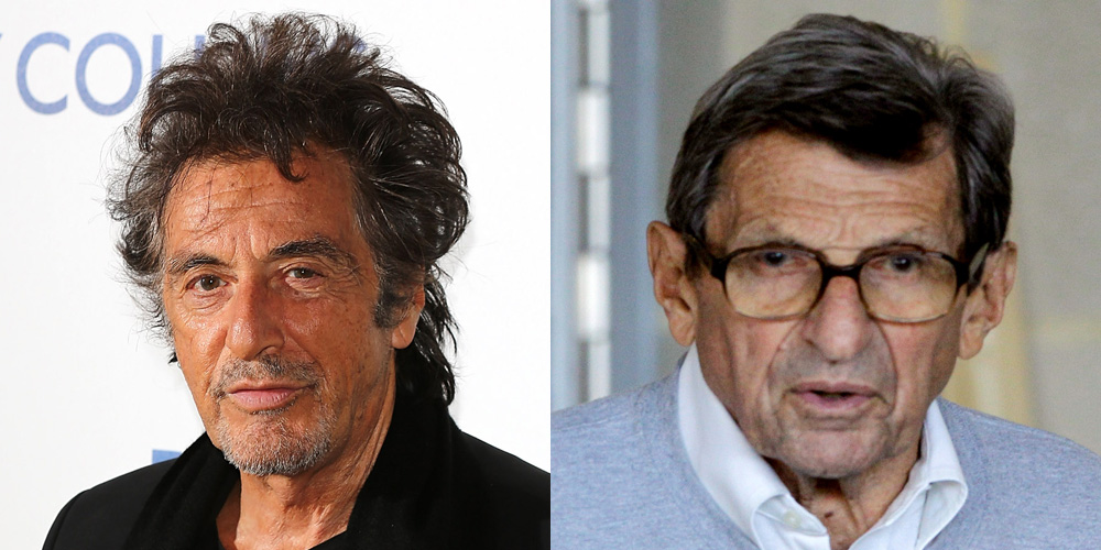 Al Pacino to Play Joe Paterno in HBO’s Sandusky Movie | Al Pacino, HBO ...