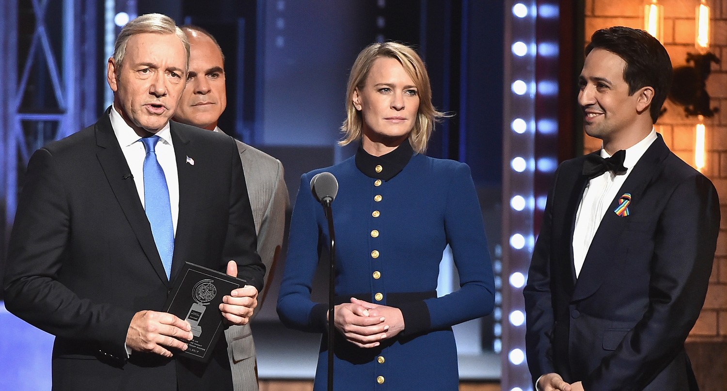 Kevin Spacey, Robin Wright, & Michael Kelly Bring ‘House of Cards’ to ...
