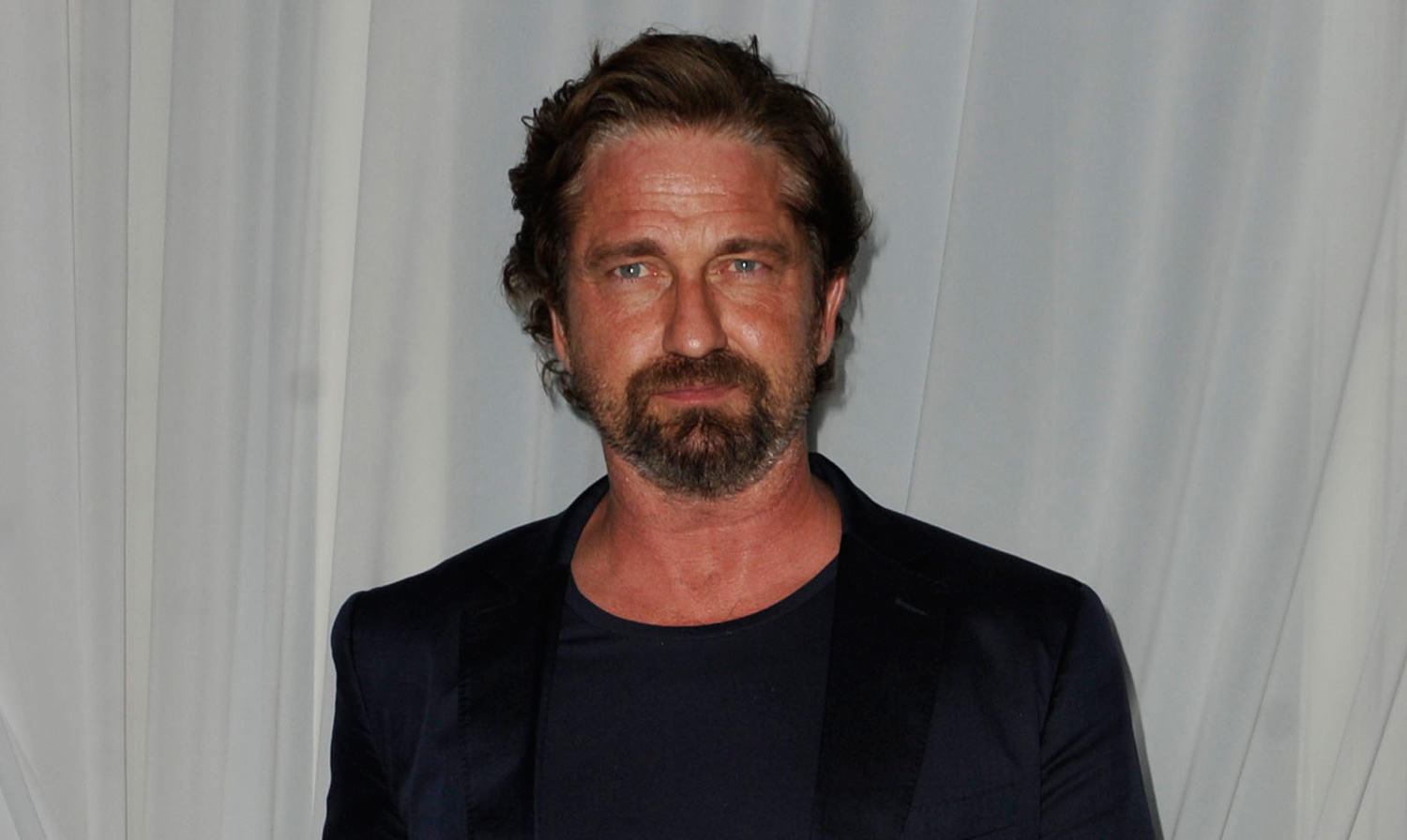 Gerard Butler Suits Up in Ischia, Rides Scooter Around Town | Gerard ...