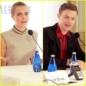 Cara Delevingne & Dane DeHaan Promote Their New Movie ‘Valerian’ in LA ...
