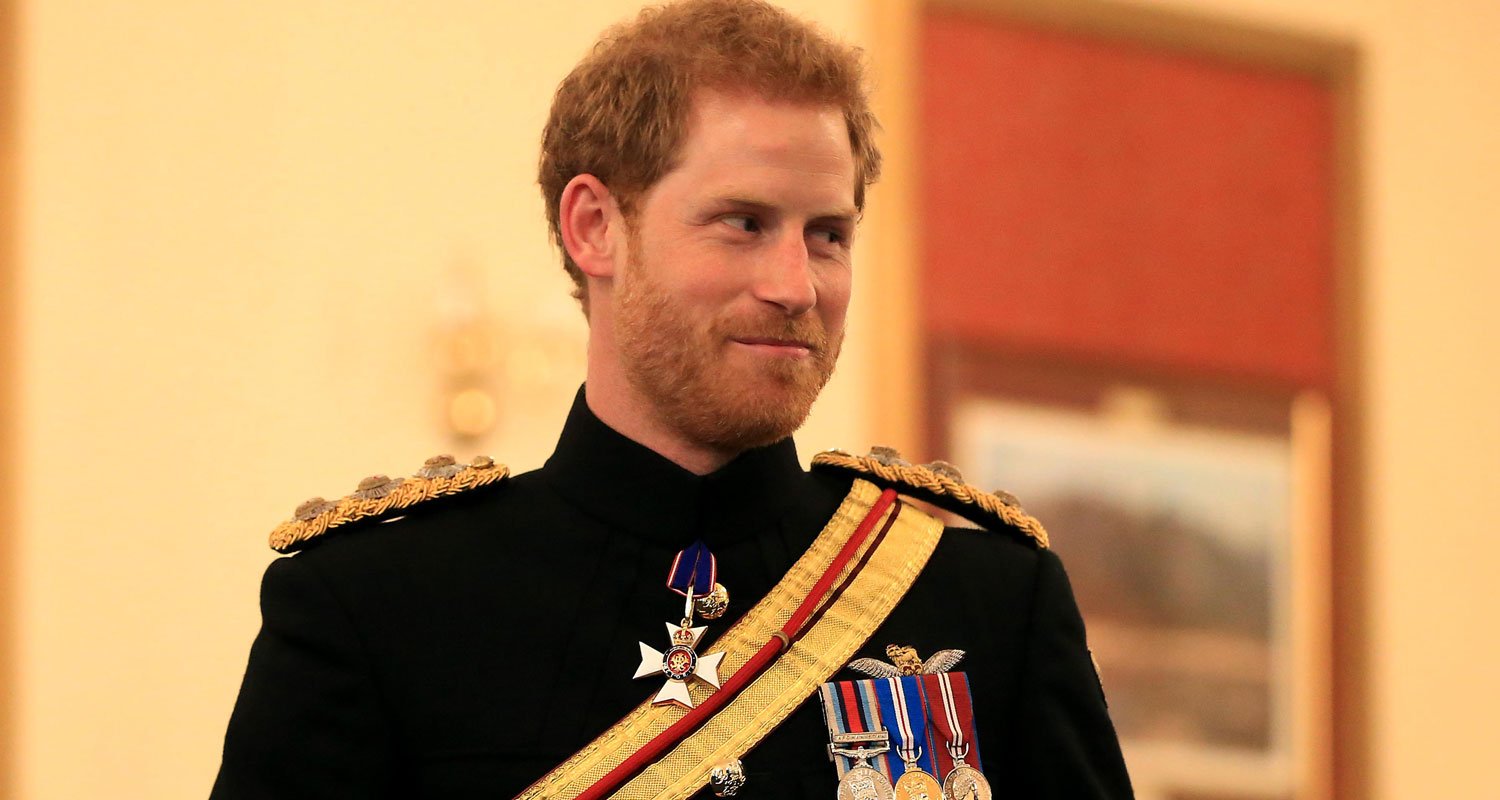 Prince Harry Dons Military Uniform for RAF Honington 75th Anniversary ...