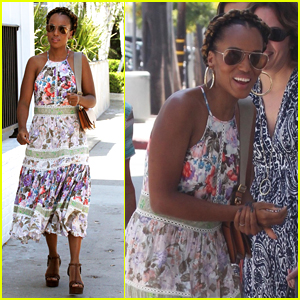 Kerry Washington Hosts Baby Shower for Katie Lowes at Au Fudge | Kerry ...