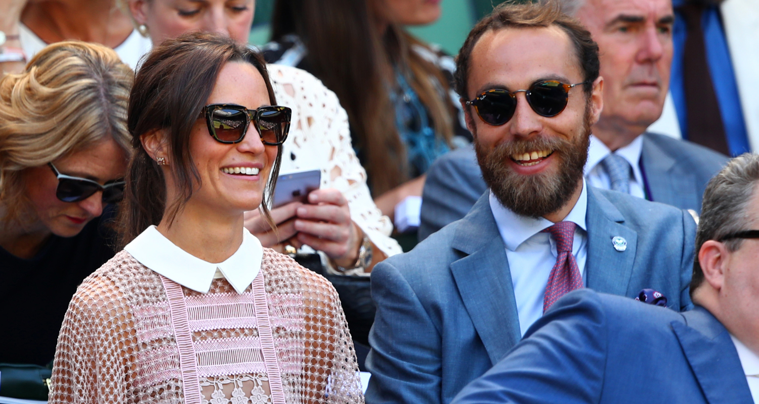 Pippa Middleton & Brother James Hit The Royal Box For Wimbledon Day ...