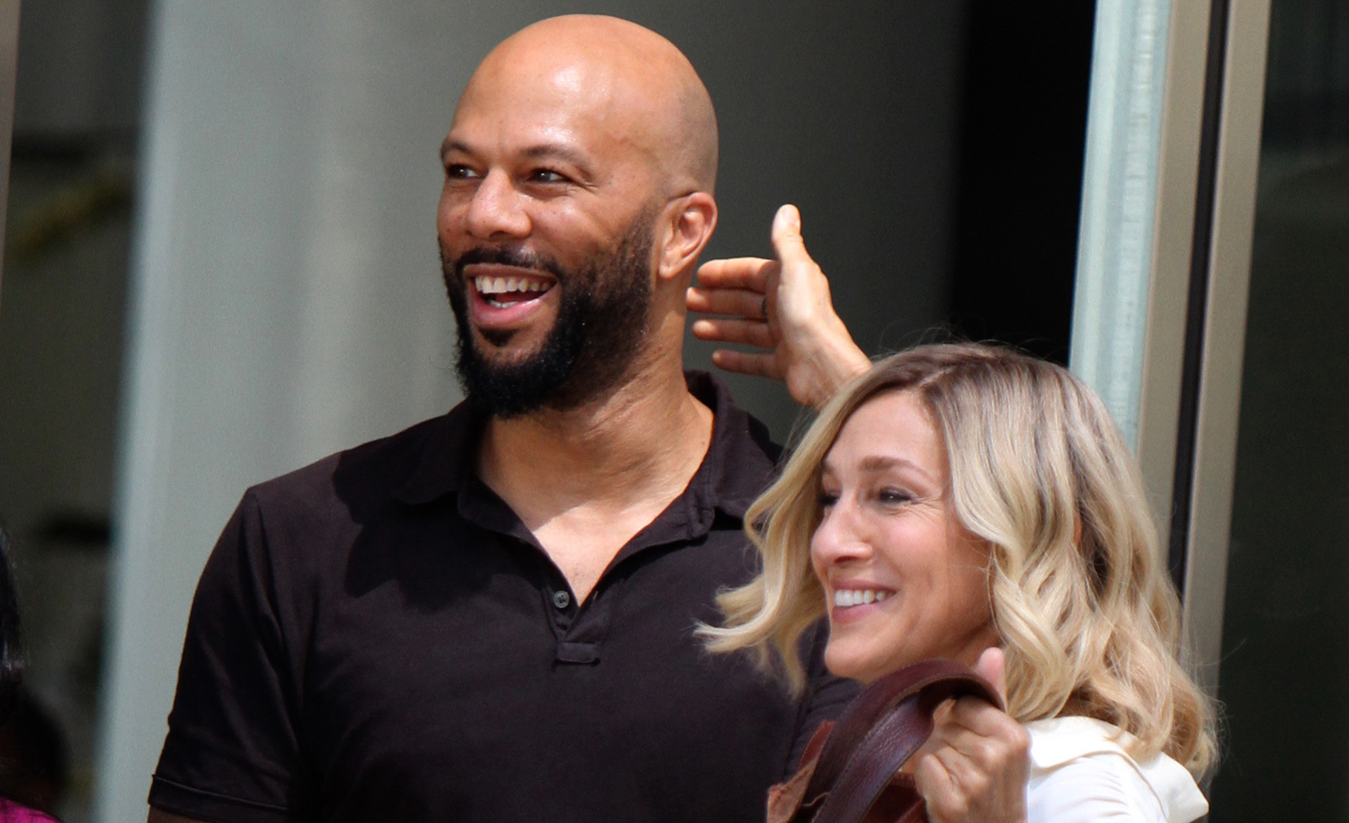 Sarah Jessica Parker Films ‘Best Day of My Life’ with Common | Common ...