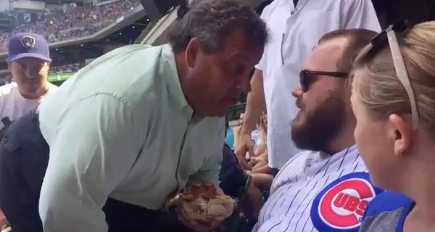 Chris Christie Talks Confronting Heckler at Baseball Game: ‘I Didn’t ...