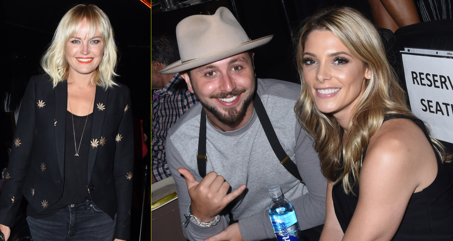 Malin Akerman, Ashley Greene & Fiance Paul Khoury Enjoy Ed Sheeran ...