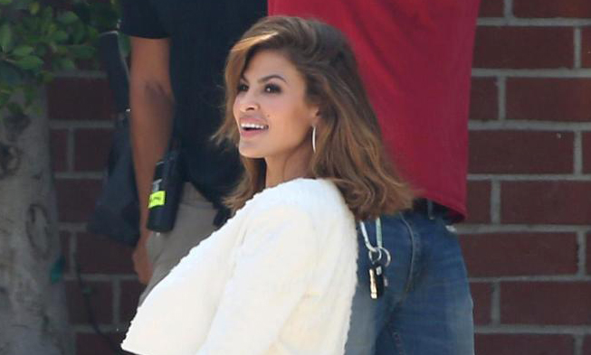 Eva Mendes Poses for a Photo Shoot in Los Angeles | Eva Mendes | Just ...