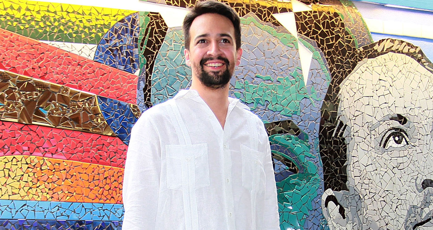 Lin-Manuel Miranda Celebrates Plaza Opening In Puerto Rico! | Lin ...
