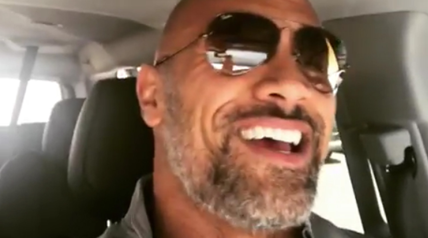 Dwayne ‘The Rock’ Johnson Has Turned Into a Silver Fox! | Dwayne ...