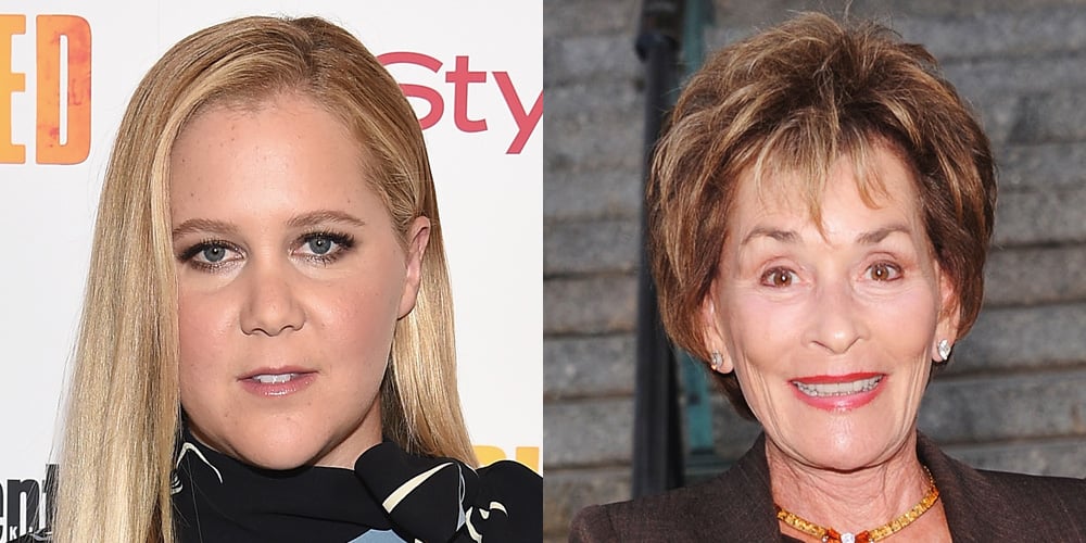 Amy Schumer Sat in Judge Judy’s Courtroom & Loved It! | Amy Schumer ...