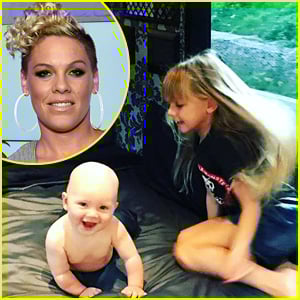 See Pink’s Photos of Her Adorable Kids Willow & Jameson! | Carey Hart ...