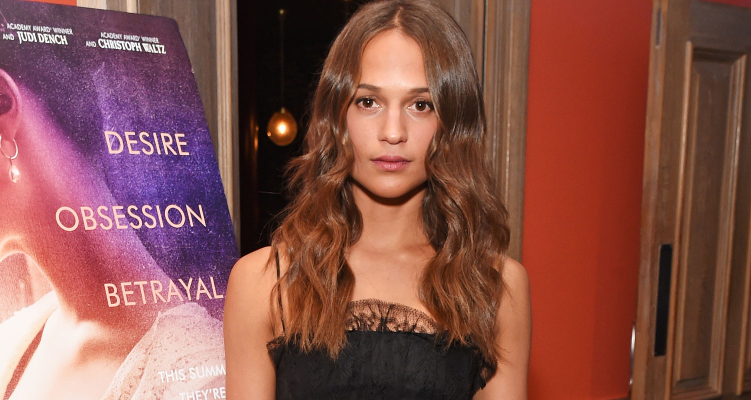 Alicia Vikander Steps Out for VIP Screening of ‘Tulip Fever’ – Watch ...