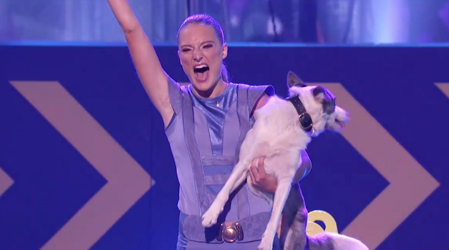 Sara Carson & Her Dogs Perform Fun Tricks for ‘America’s Got Talent ...