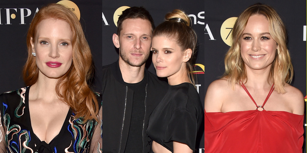 Jessica Chastain, Kate Mara & Brie Larson Go Glam for Toronto ...