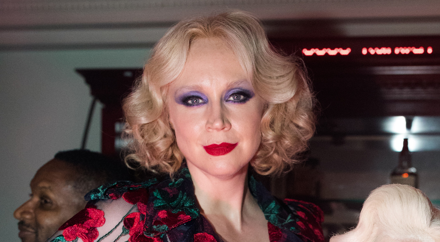 Gwendoline Christie Ditches Her ‘Game of Thrones’ Garb for Sheer Floral ...