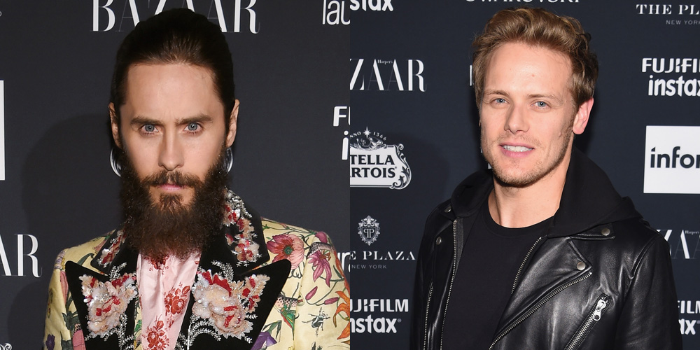 Jared Leto & Sam Heughan Continue the NYFW Fun at Harper’s Bazaar Party ...
