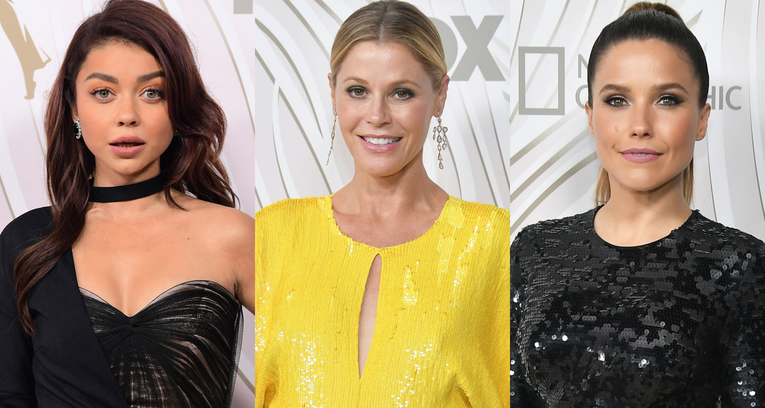 Sarah Hyland & Julie Bowen Switch It Up for Fox Emmys After Party 2017 ...