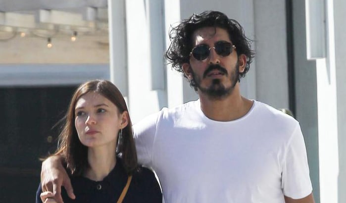 Dev Patel & Girlfriend Tilda Cobham-Hervey Enjoy Lunch Date | Dev Patel ...