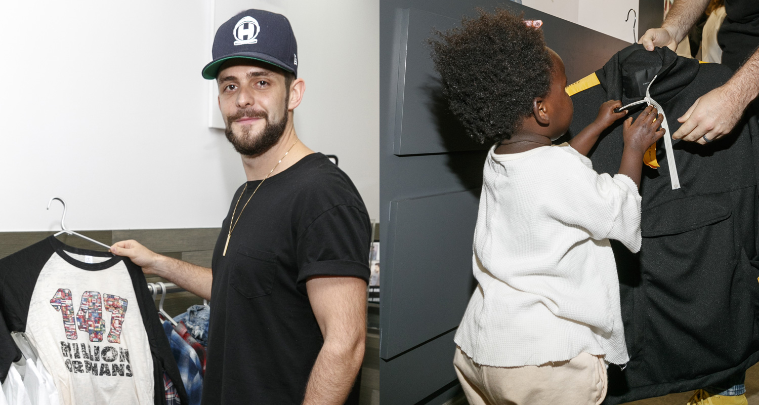 Thomas Rhett Brings Daughter Willa to Pop-Up Store Opening | Ada James ...