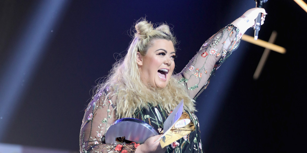 Gemma Collins Falls Through Hole Live on Stage at BBC 1 Radio Teen ...