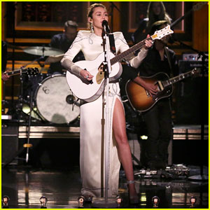 Miley Cyrus Performs ‘Week Without You’ on ‘The Tonight Show’ – Watch ...