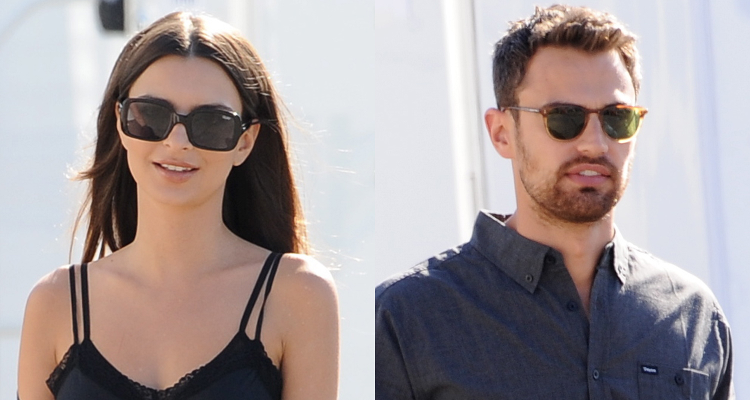 Emily Ratajkowski & Theo James Film ‘Lying & Stealing’ in LA | Emily ...