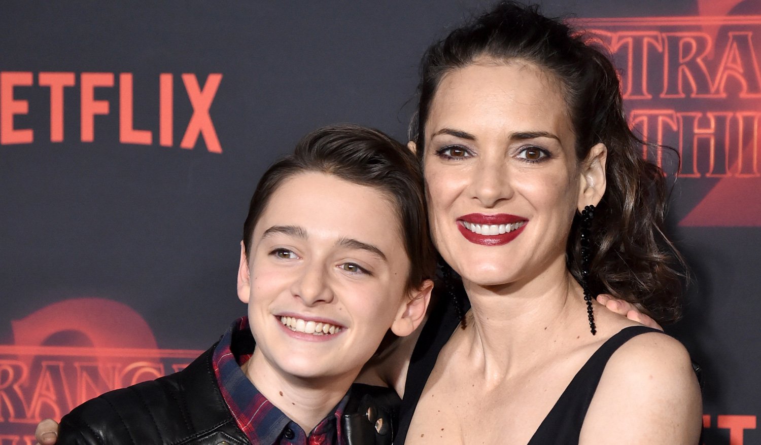 Winona Ryder Meets Up with Her On-Screen Son at ‘Stranger Things ...