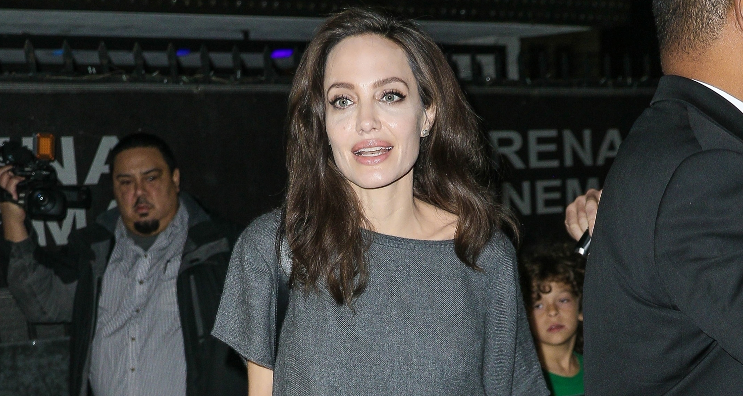 Angelina Jolie Steps Out For ‘First They Killed My Father’ Q&A Session ...