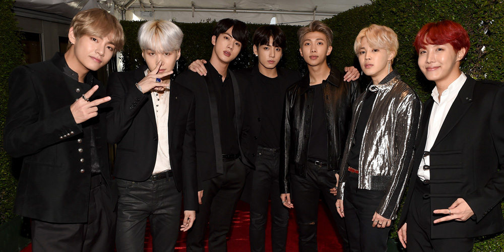 BTS Pose on the Red Carpet Ahead of Historic Performance at American ...