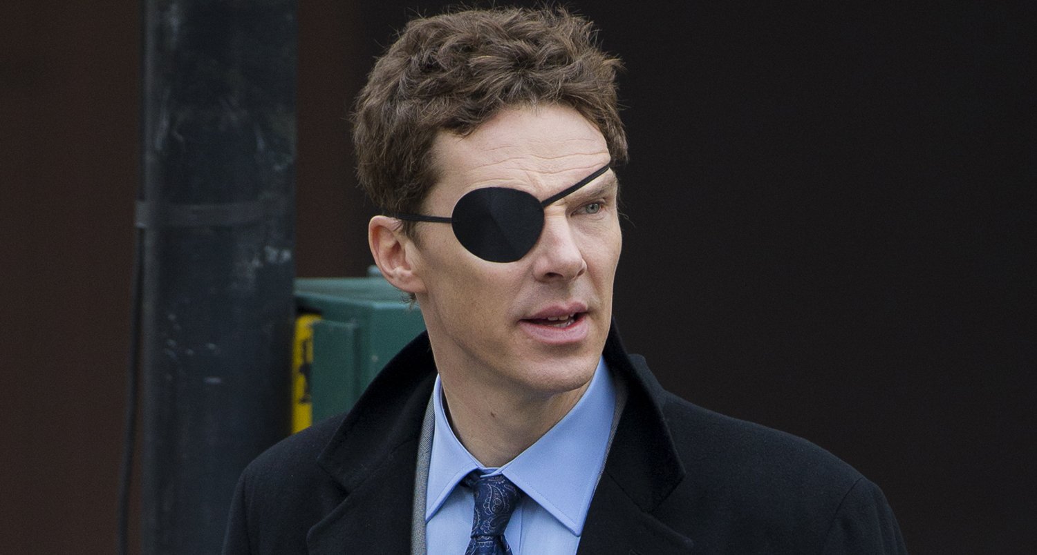 Benedict Cumberbatch Sports An Eye Patch On Set Of ‘melrose Benedict Cumberbatch Just Jared