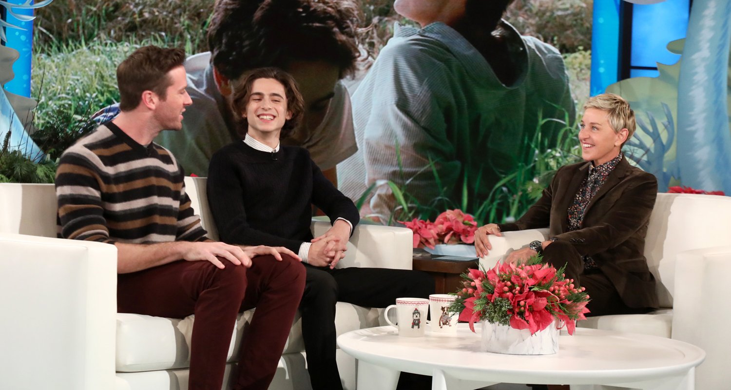 Armie Hammer & Timothee Chalamet Recall ‘Passionately’ Making Out During First ‘Call Me By Your ...