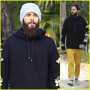 Jared Leto Goes for a Relaxing Solo Stroll in Spain! | Jared Leto ...