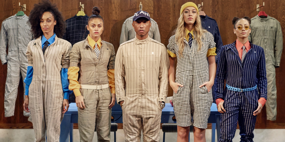 Pharrell Williams Launches G-Star Raw Suit Collection! | Pharrell ...