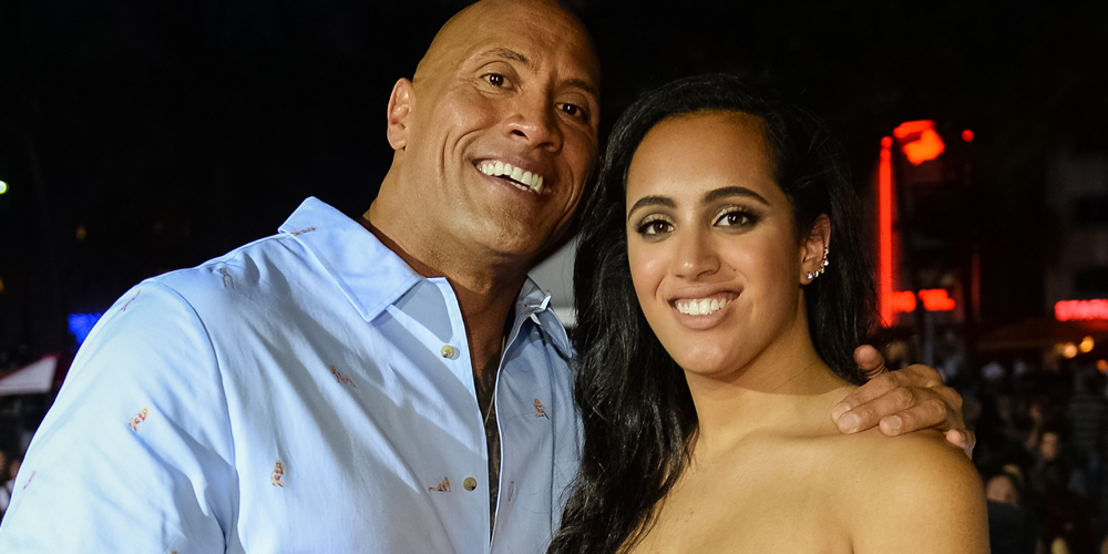 Dwayne Johnson’s Daughter Simone Named Golden Globe Ambassador for 2018 ...