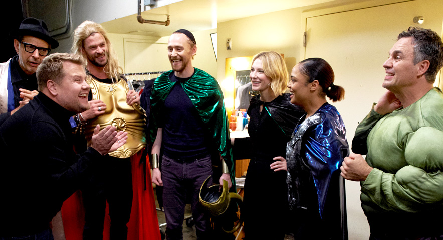 ‘Thor: Ragnarok’ Cast Performs Live Version of the Movie for James ...