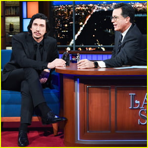 Adam Driver & Stephen Colbert Act Out ‘Star Wars: The Last Jedi’ Scene ...