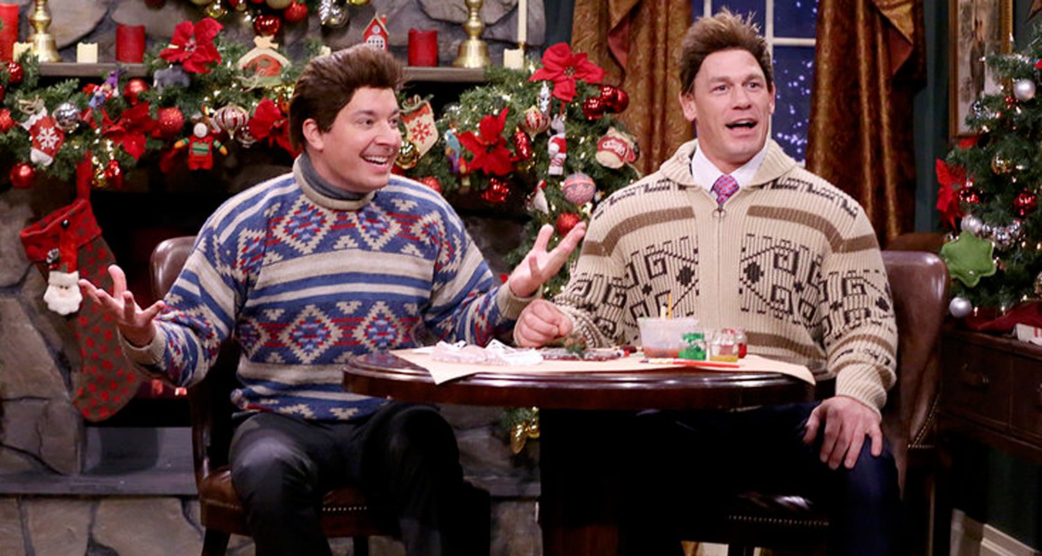John Cena & Jimmy Fallon Can’t Stop Laughing During ‘Mad Lib Theater ...