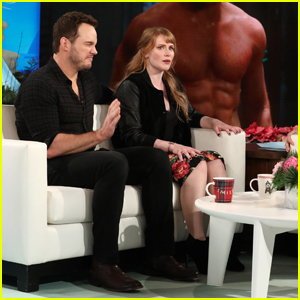 Chris Pratt & Bryce Dallas Howard Tease ‘Jurassic World’ on ‘Ellen ...
