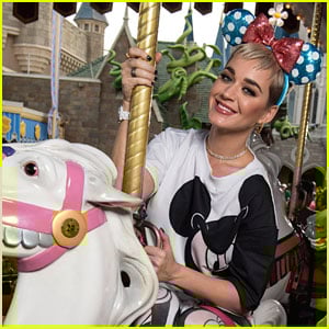 Katy Perry Rides the Carousel at Walt Disney World Resort | Katy Perry ...